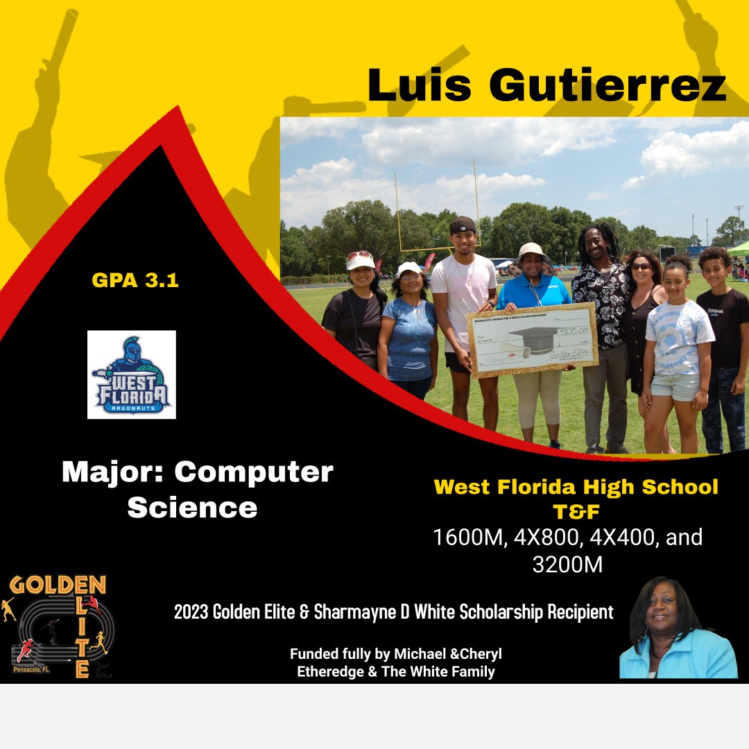 COLLEGE SCHOLARSHIP – Golden Elite Track and Field Club