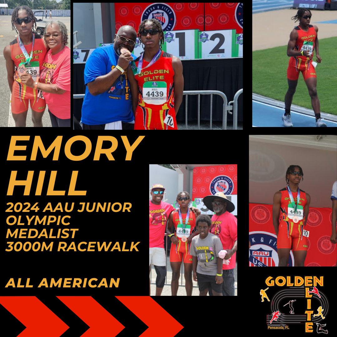 JUNIOR OLYMPIC MEDALIST – Golden Elite Track and Field Club
